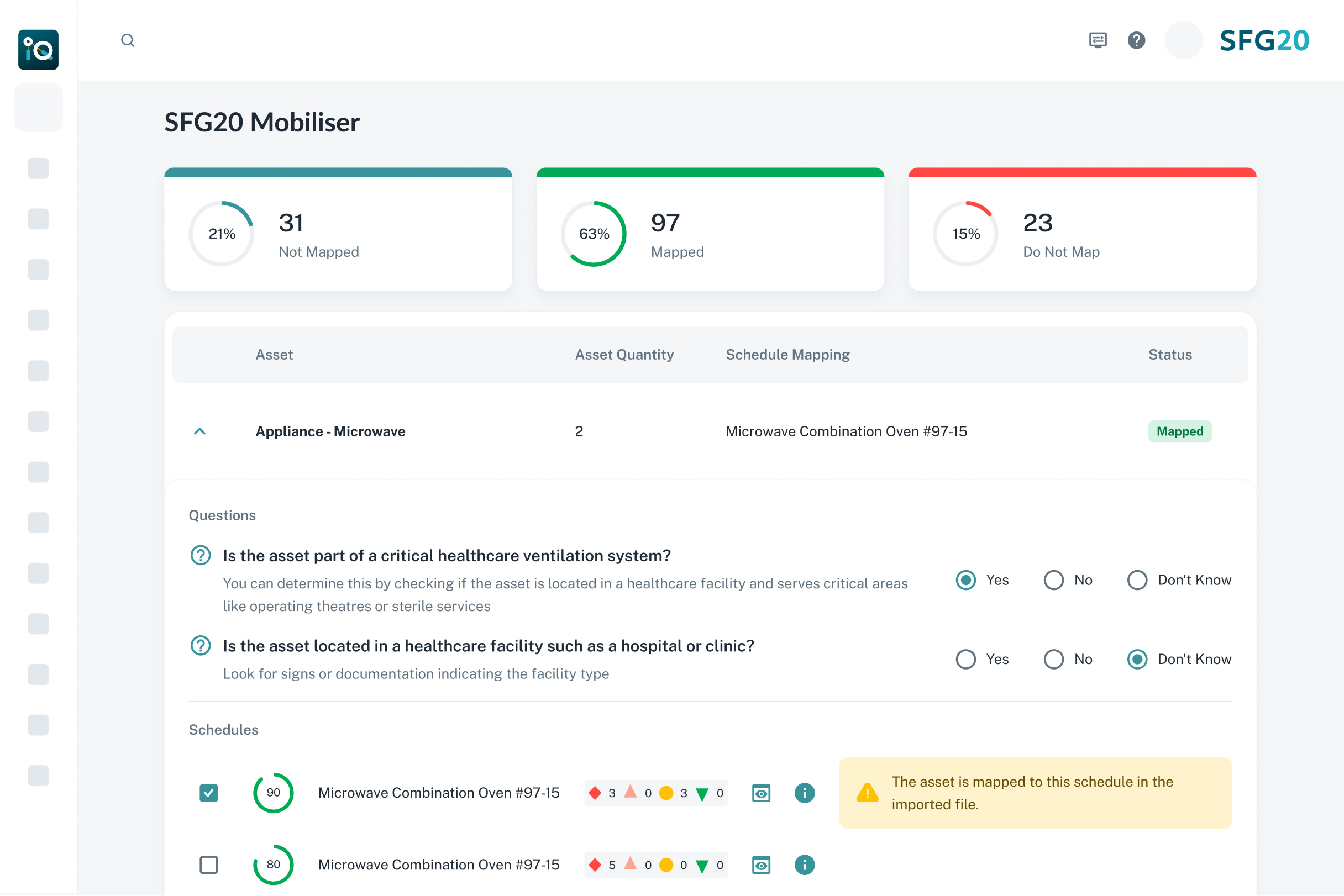 Preventative Maintenance Software | SFG20